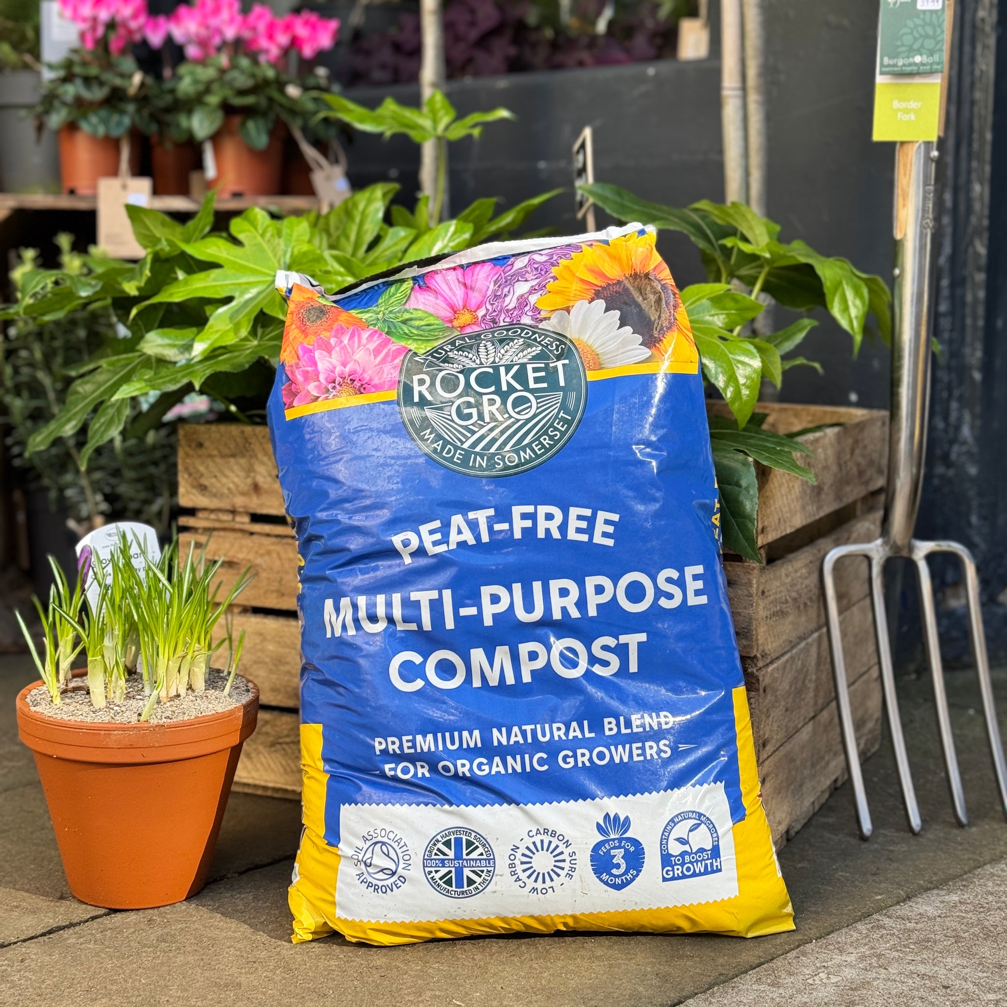 RocketGro Multi-Purpose Outdoor Compost | grow urban. Edinburgh