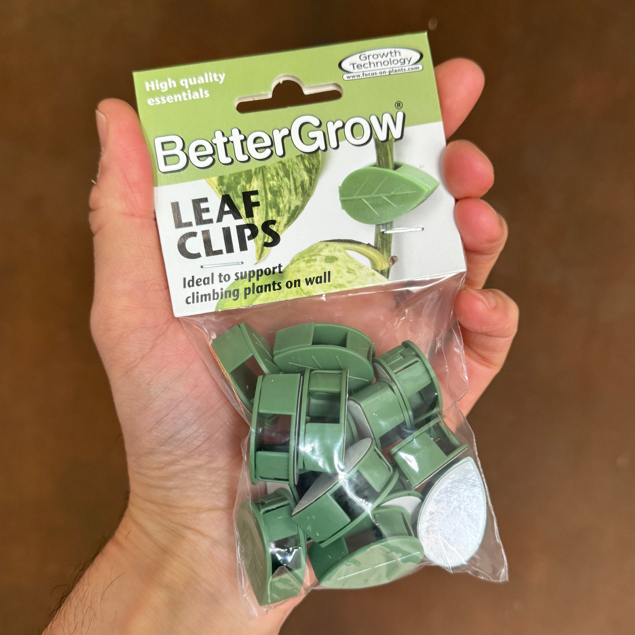 Leaf Clips | Self-Adhesive Wall Clips for Climbing Houseplants – grow ...