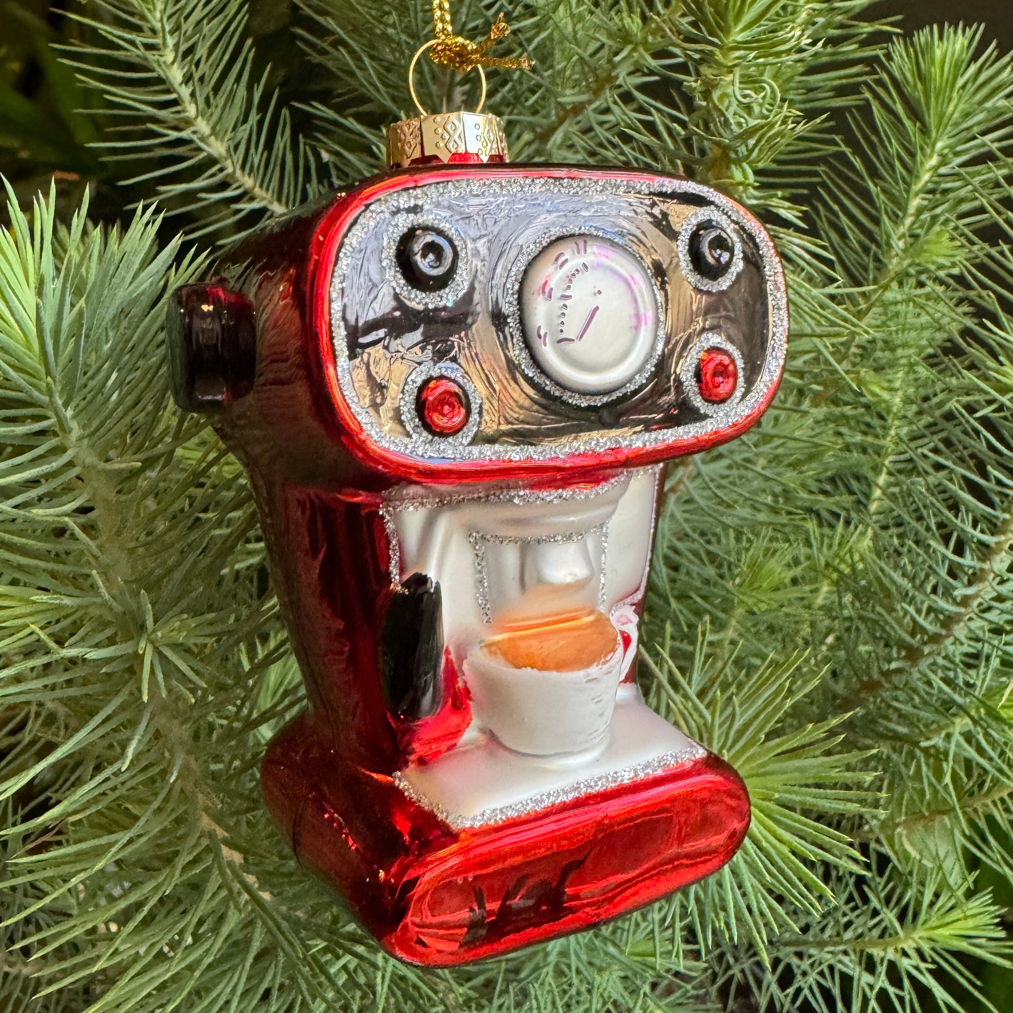 Coffee Machine Bauble | grow urban. Edinburgh