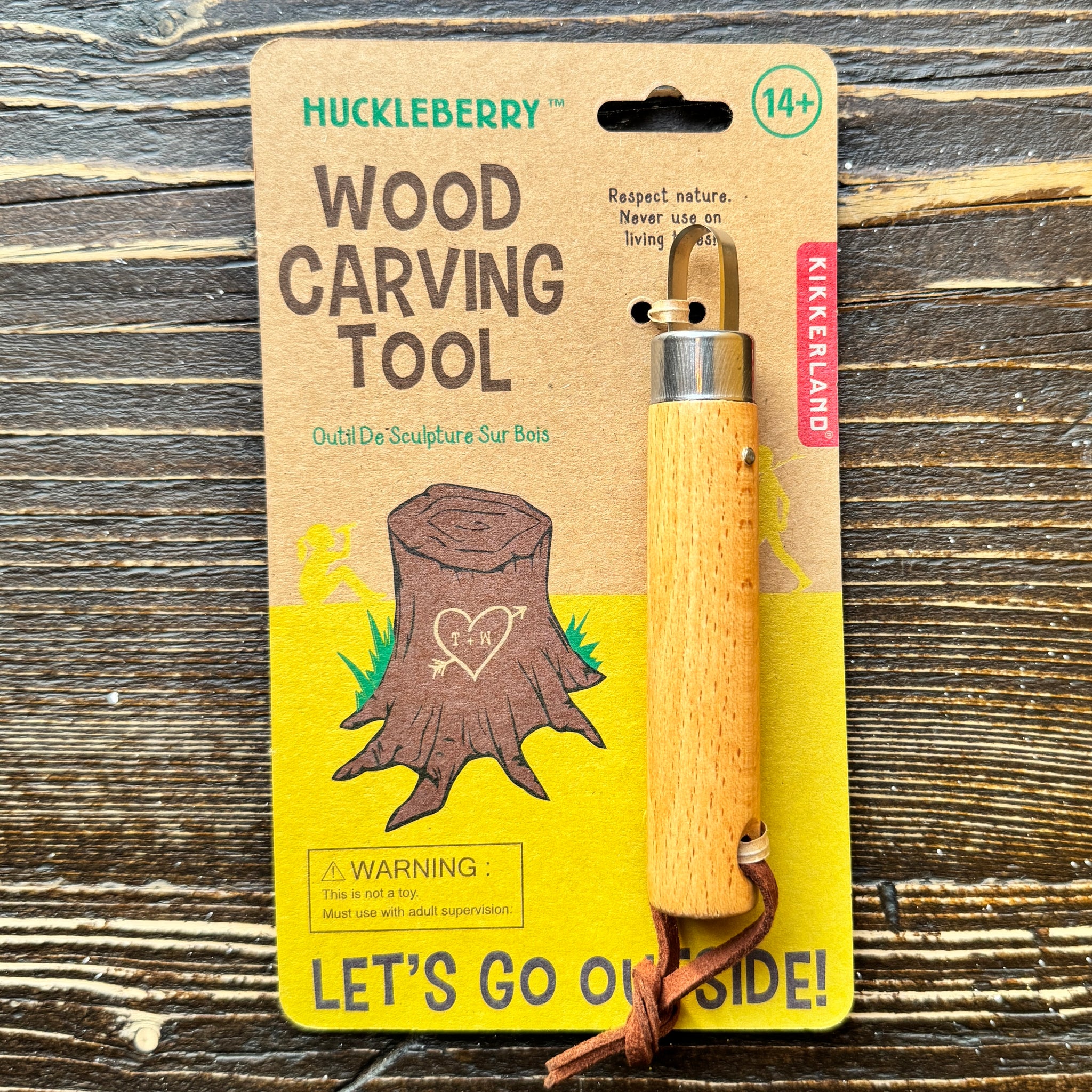 Huckleberry Wood Carving Tool (Ages 14+) | Outdoor Craft & Whittling ...