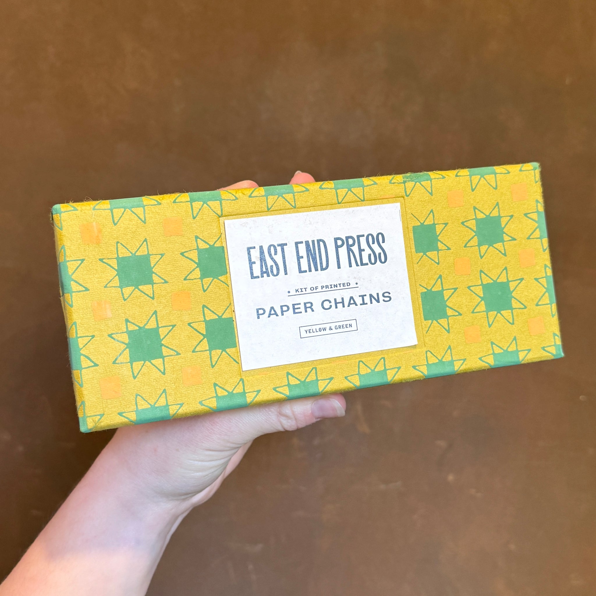 Yellow & Green Paper Chain Kit | grow urban. Edinburgh