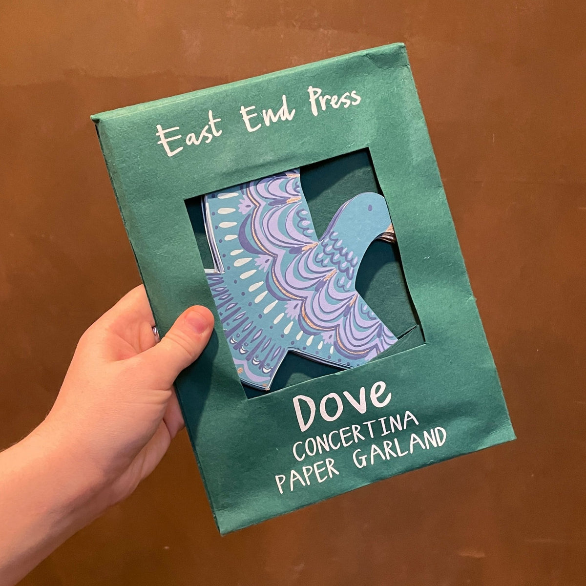 Dove Concertina Paper Garland | grow urban. Edinburgh