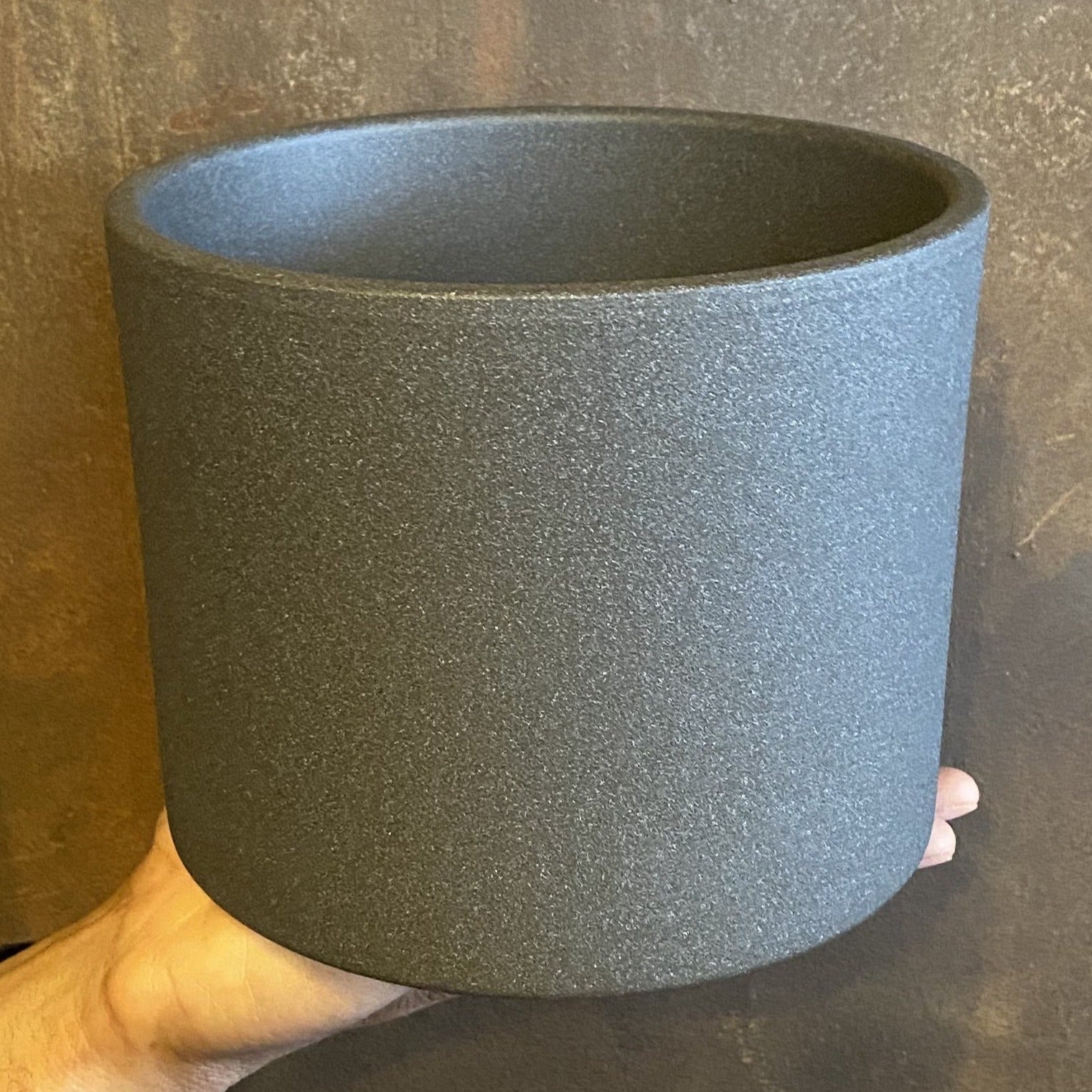 Matt Pot - Grey | 18cm | grow urban. Edinburgh