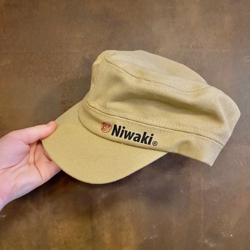 Niwaki Canvas Cap – Tan Japanese Gardening Hat – grow urban.