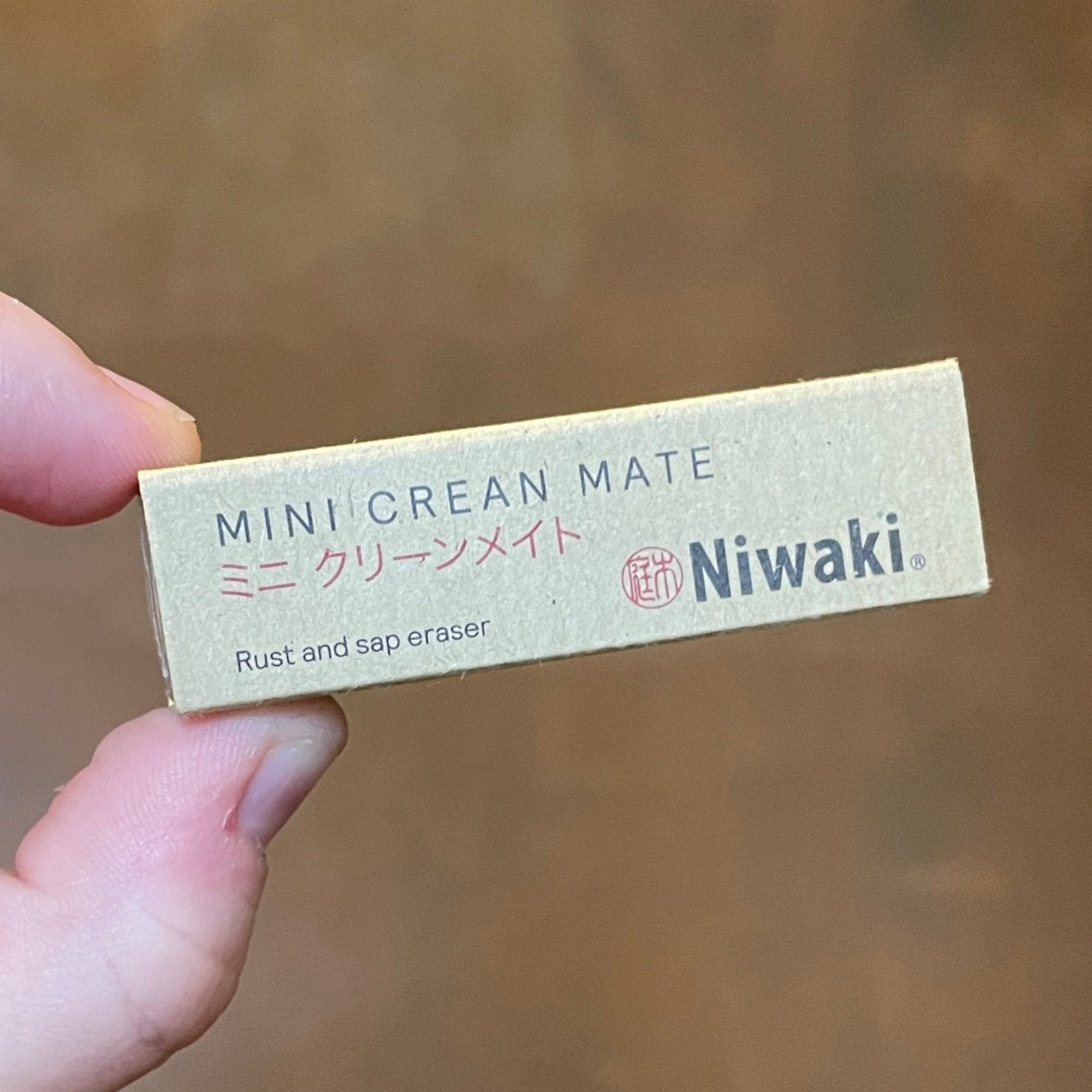 Niwaki Mini Clean Mate – Crean Mate Blade Cleaning Block – grow urban.