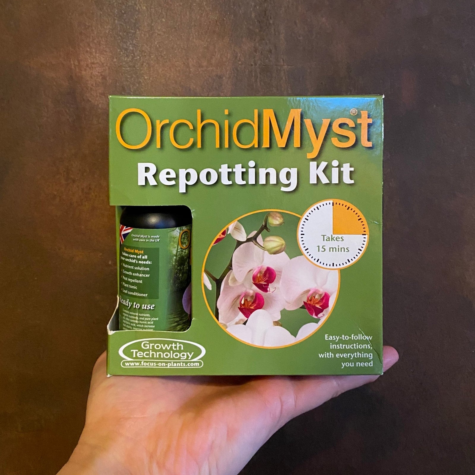 Orchid Myst Repotting Kit | Complete Orchid Care Set – grow urban.
